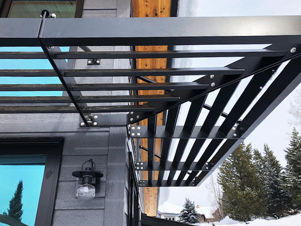 Prefabricated Aluminum Canopies - Prefab Awnings | Sharchs